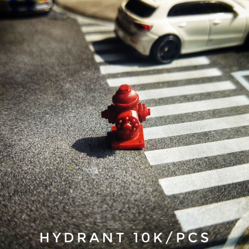 Miniature fire hydrant 1/64 Complete diorama | Shopee Singapore