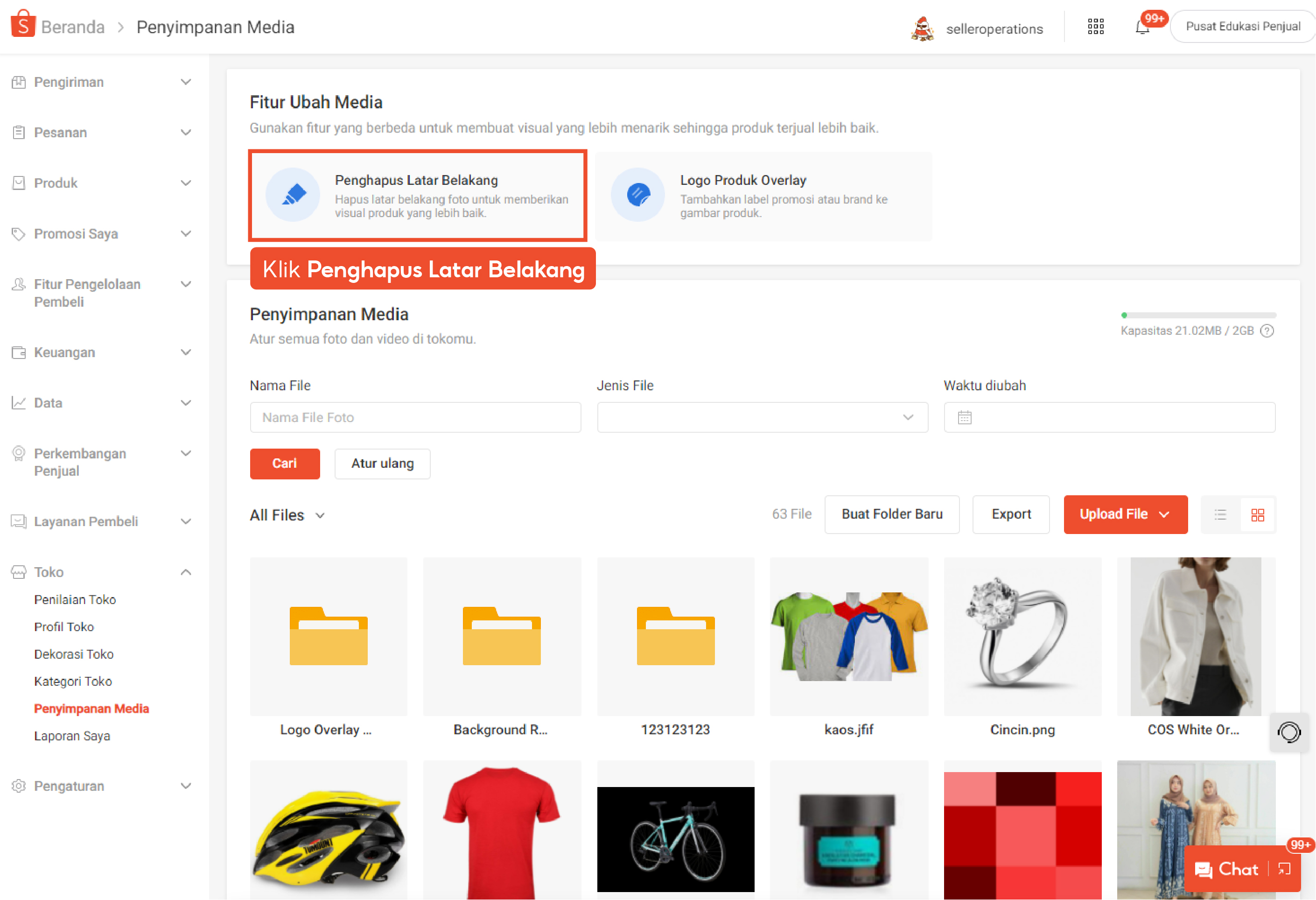 Fitur Penghapus Latar Belakang & Logo Produk Overlay | Pusat Edukasi ...