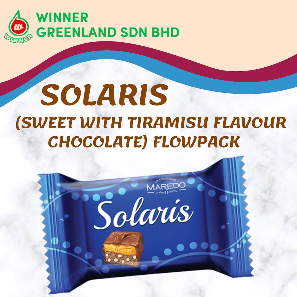 Ulduz - SOLARIS (SWEET WITH TIRAMISU FLAVOUR CHOCOLATE) FLOWPACK 1KG ...