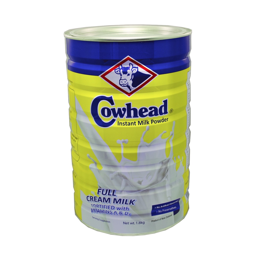 Cowhead Full Cream Milk Powder 1.8kg | Shopee Singapore