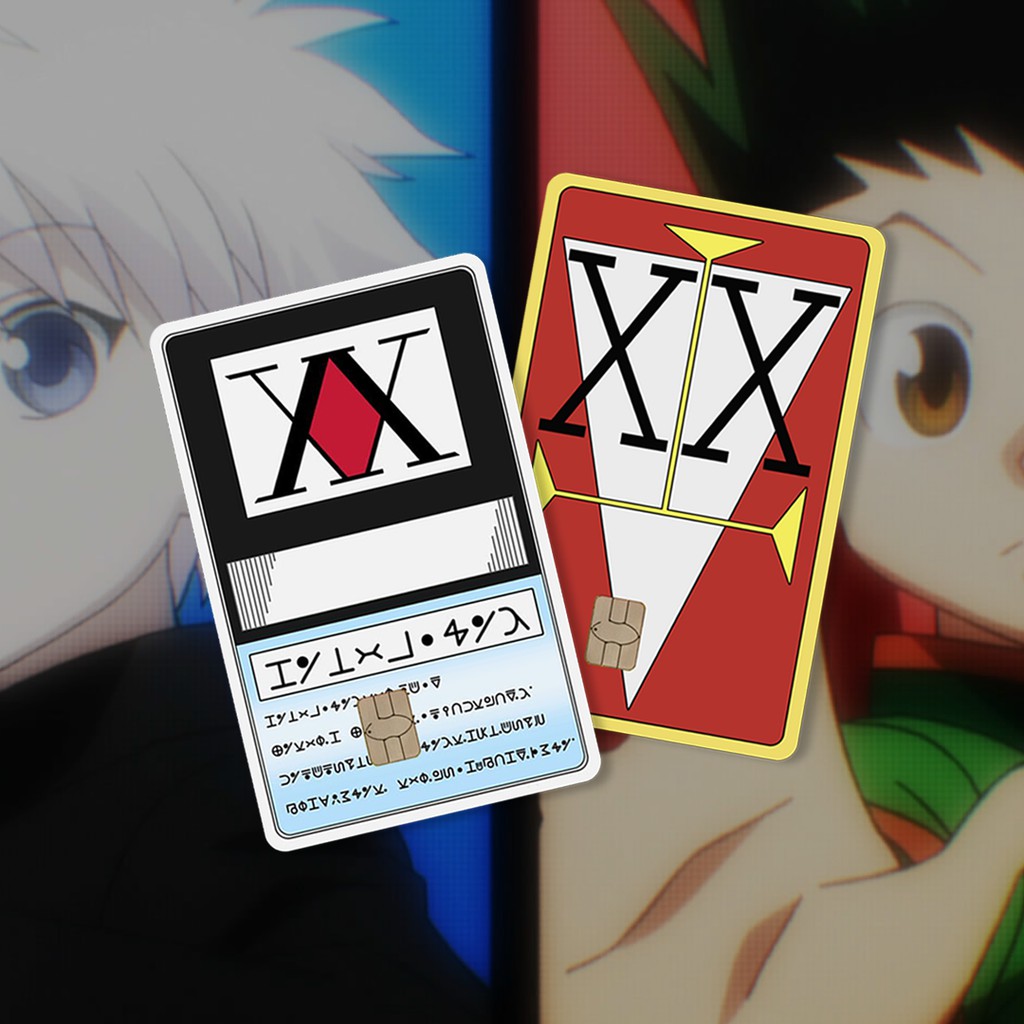 Hunter X HUNTER X HUNTER LICENSE SERIES | Brrcover CARD Skin (ATM CARD ...