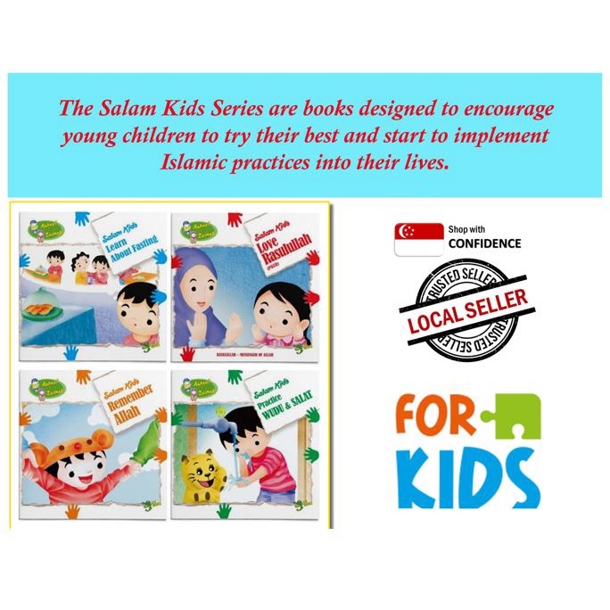 Salam Kids Series | 4 Books (Ali Gator) (Islamic Story Book for Kids ...