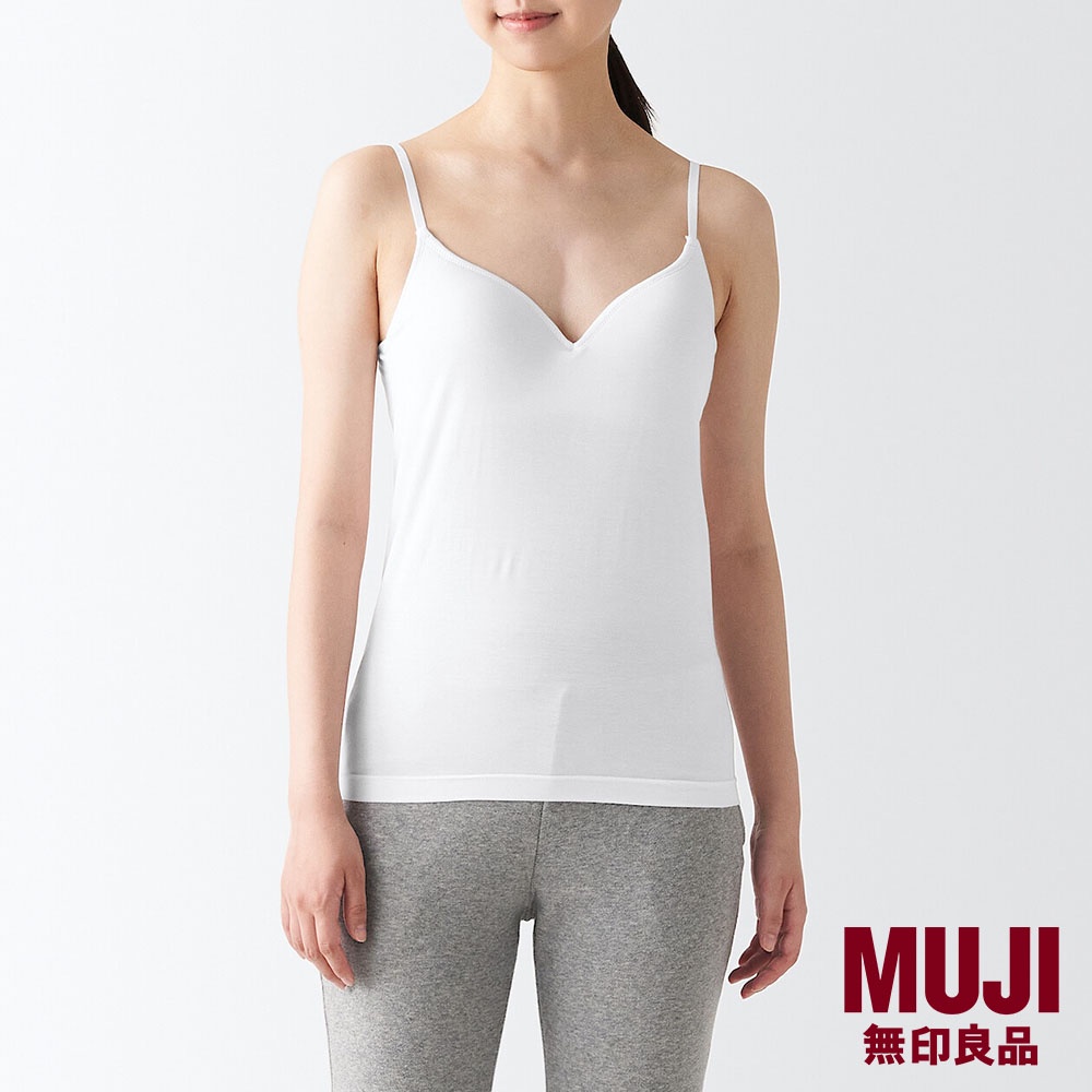MUJI Ladies Lyocell Bra Camisole | Shopee Singapore