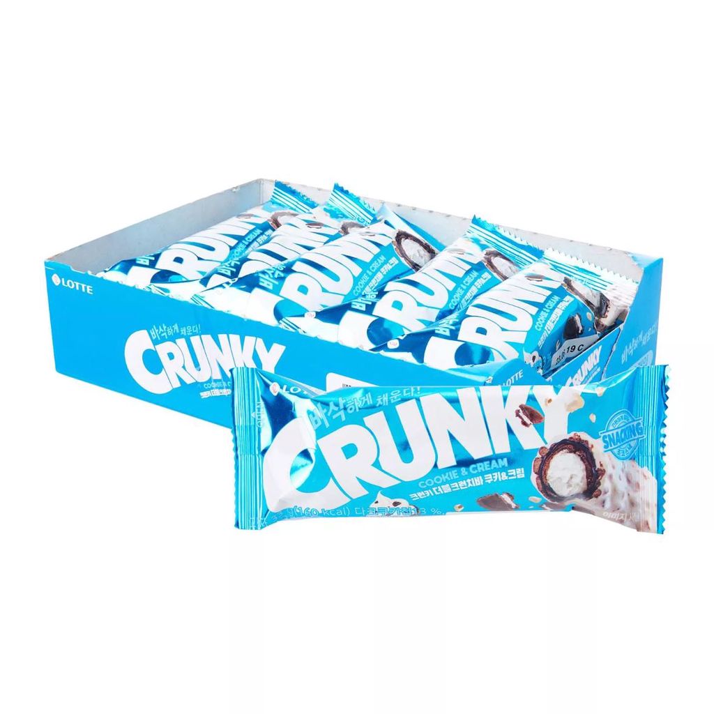 bundle-of-10-lotte-crunky-bar-cookie-and-cream-33g-korean-shopee
