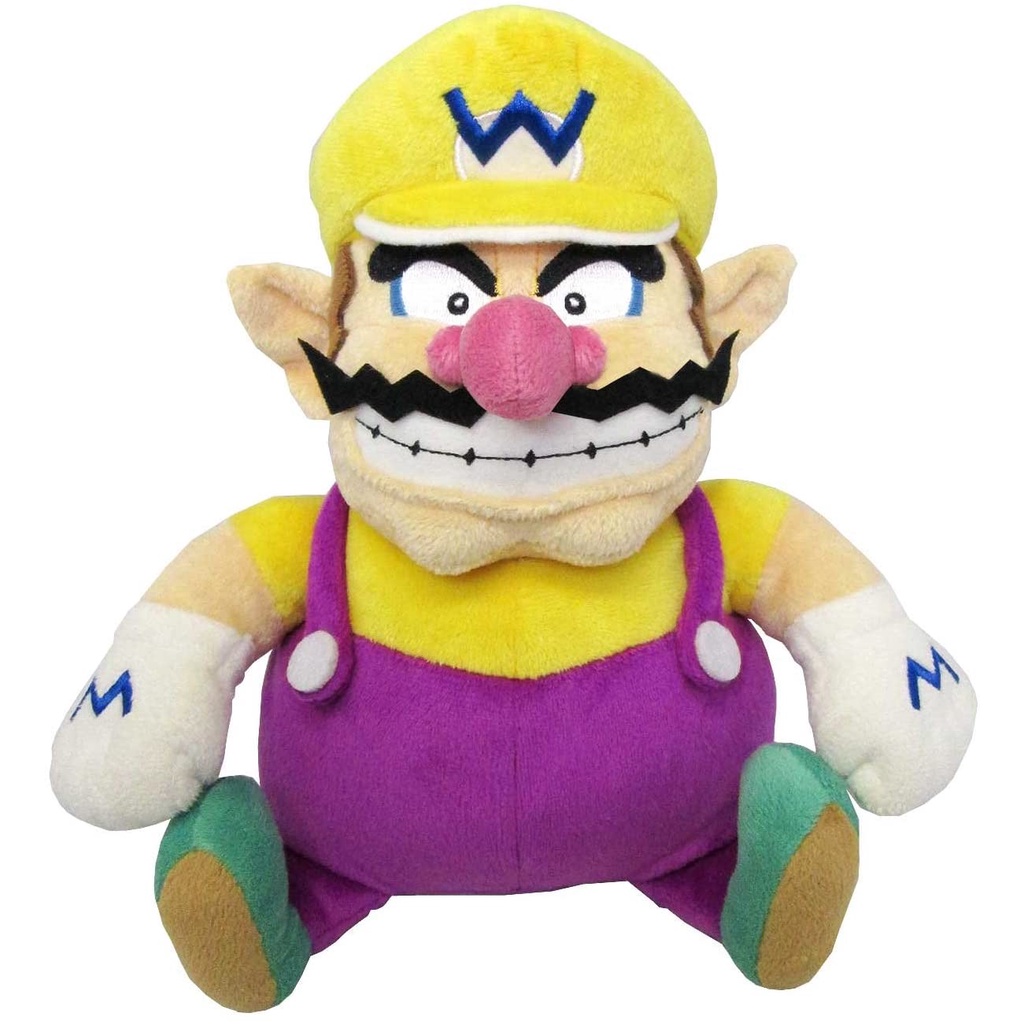 Sanei Super Mario All Star Collection Plush Doll Ac08 [ Wario