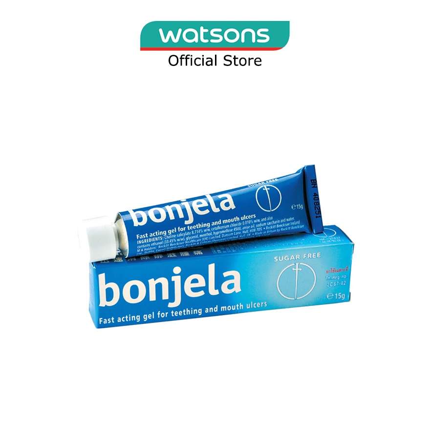 BONJELA Gel for Teething & Mouth Ulcers 15g | Shopee Singapore