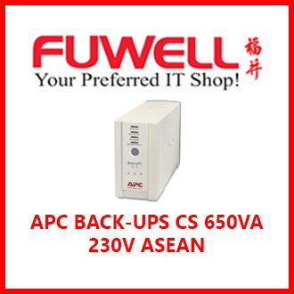 APC BACK-UPS CS 650VA 230V ASEAN [BK650-AS] | Shopee Singapore