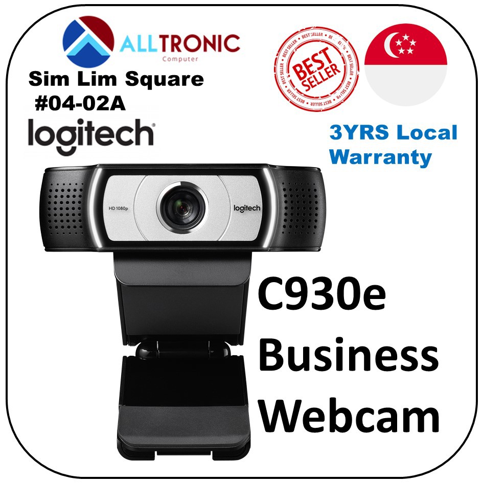 Logitech C930E Business Webcam with a Wide Field of View and HD Digital ...