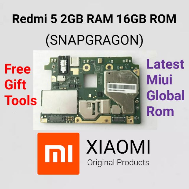 REDMI 5 MOTHERBOARD GLOBAL ROM LATEST MIUI FREE GIFT TOOL & MORE ...