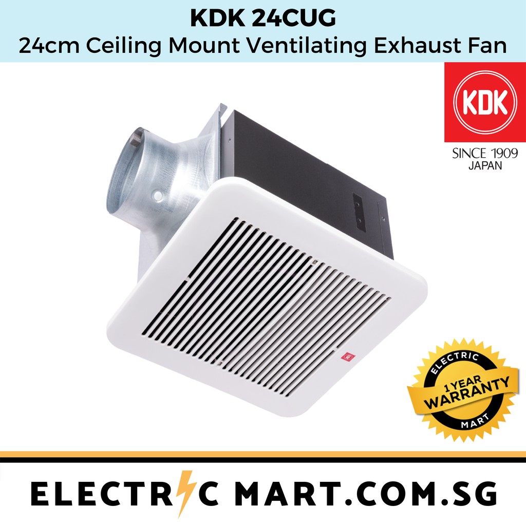 Kdk Ceiling Cassette Exhaust Fan | Shelly Lighting
