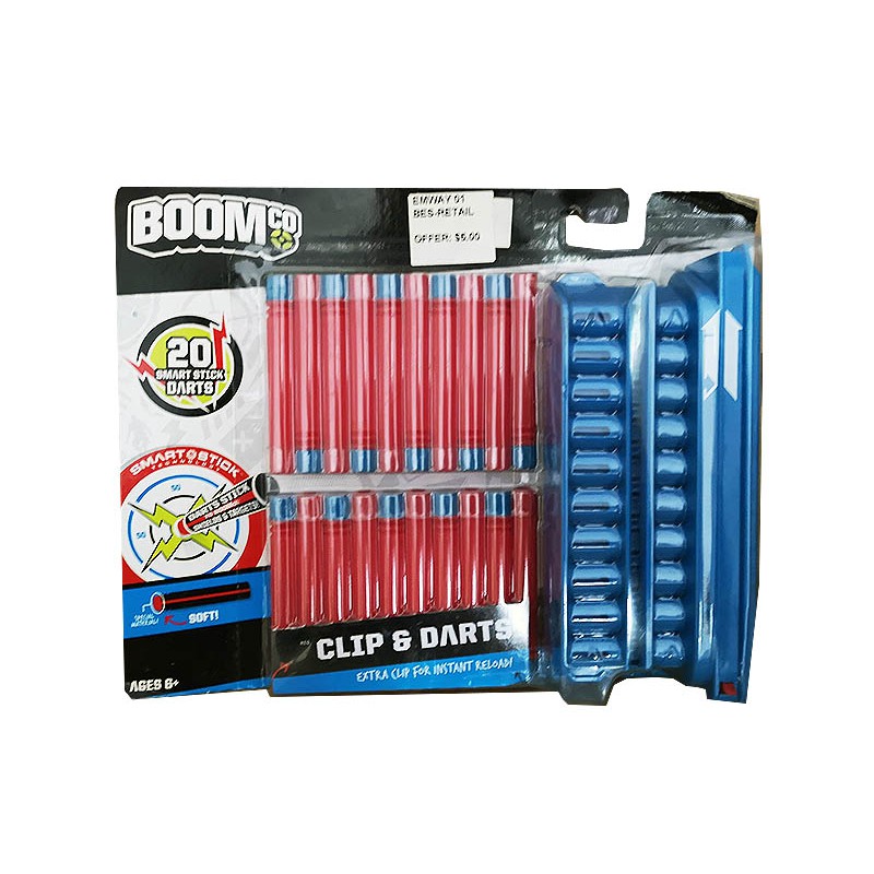 Mattel - BOOMco. 20 Darts Pack | Shopee Singapore