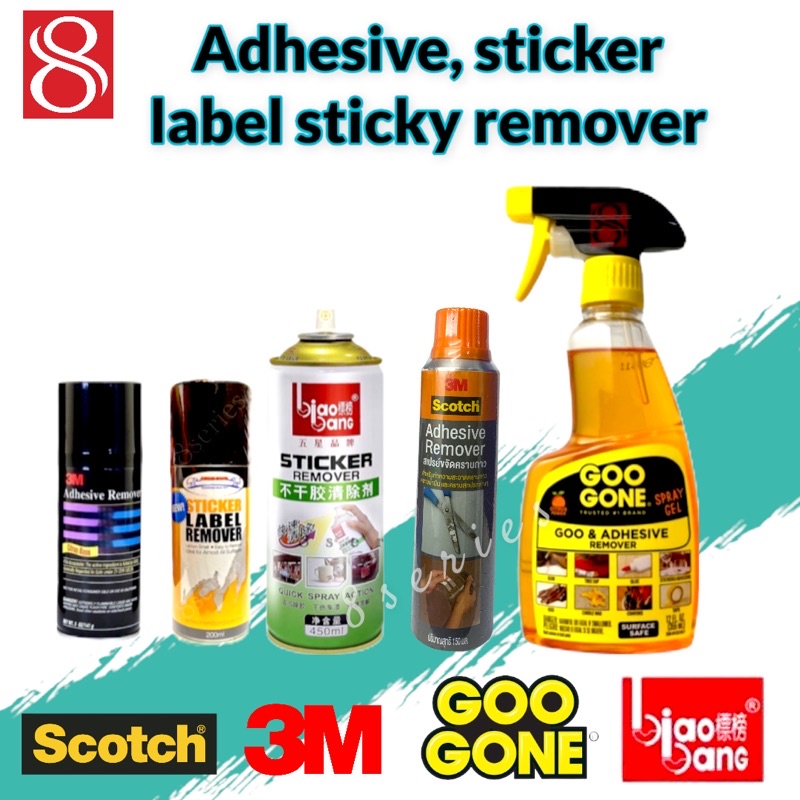 3M Adhesive Remover / Glue / Sticker label remover Citrus Base | Shopee ...