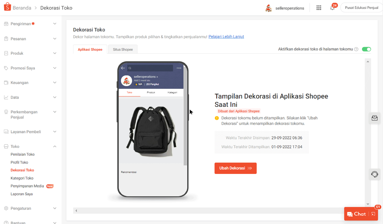 Dekorasi Toko di Situs Shopee | Pusat Edukasi Penjual Shopee Indonesia