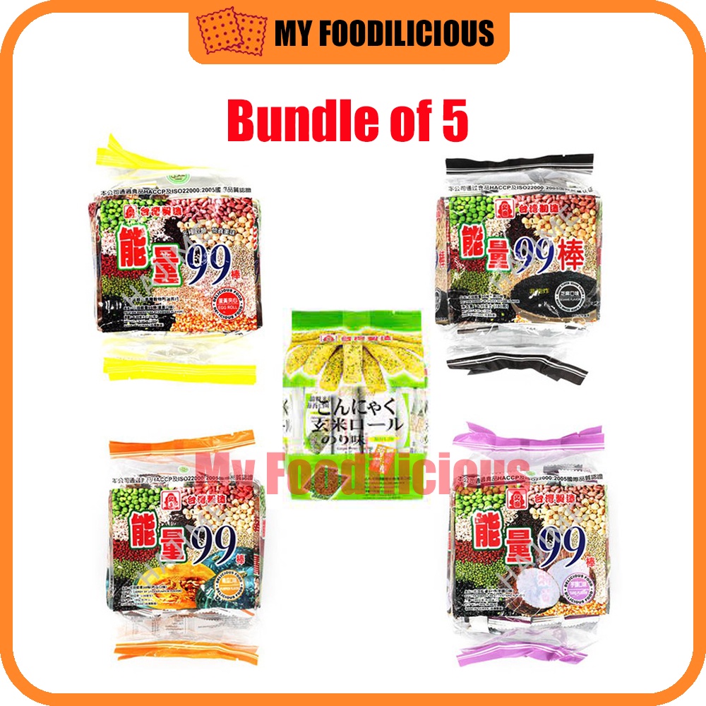 Pei Tien Energy 99 Sticks Bar 180g/Konjac Brown Rice Seaweed 160g ...