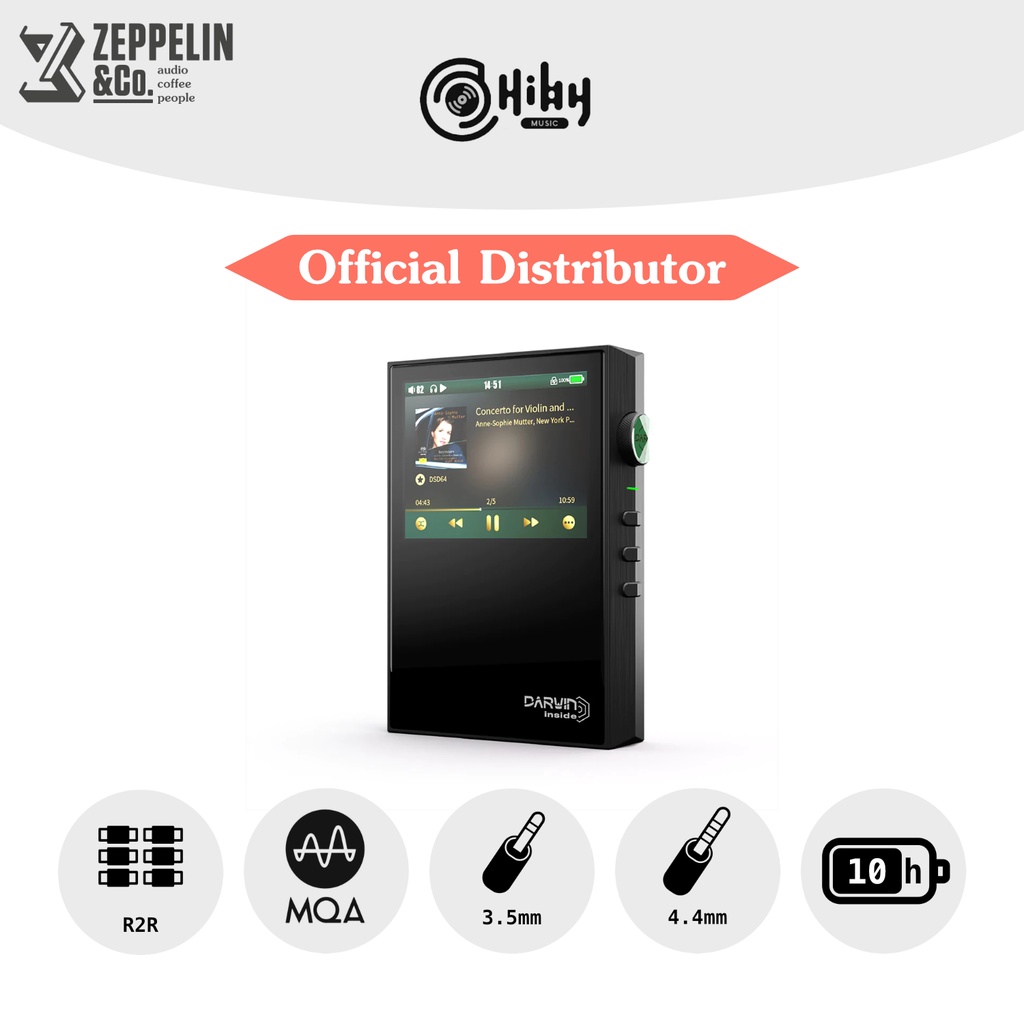 Hiby RS2 Premium R2R Darwin Architecture Digital Audio Player | Shopee ...