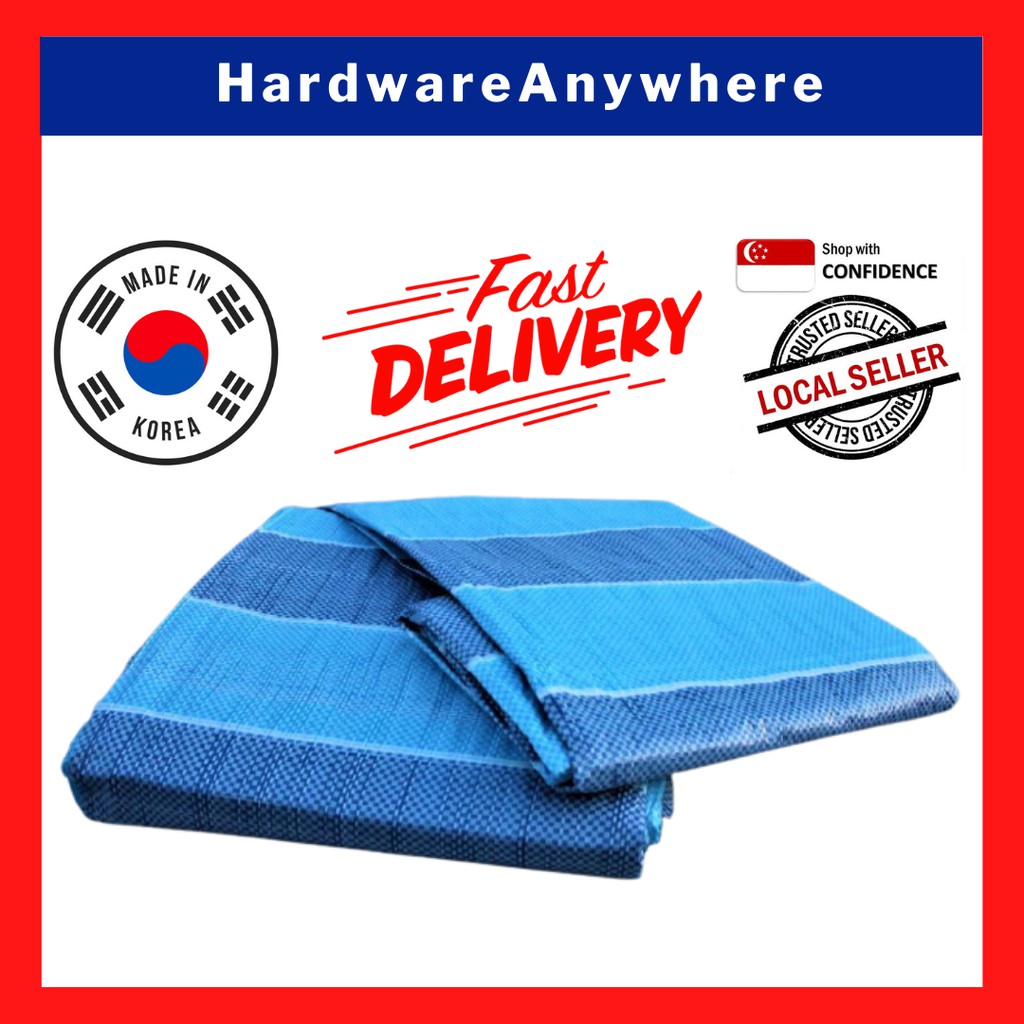 Heavy Duty Water-Resistant Tarpaulin Canvas PVC Sheet / Ground Sheet ...