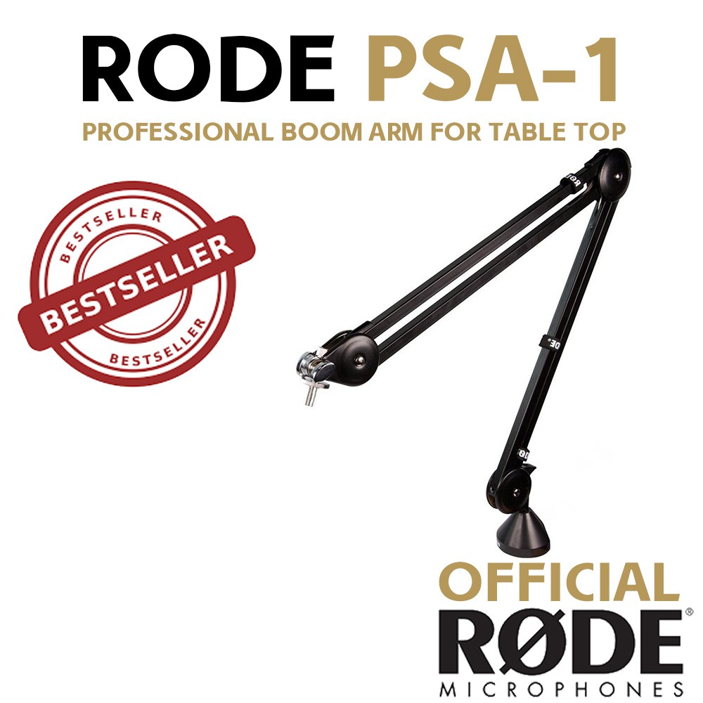Rode PSA1 PSA-1 Studio Boom Arm for Microphones | Shopee Singapore