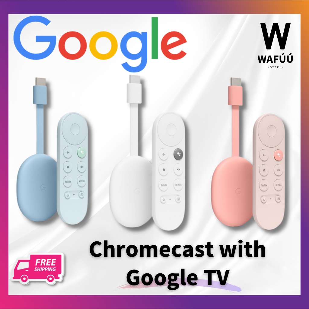 Google Chromecast 4K Ultra HDR with Google TV GA01919-US, GA01920-US ...