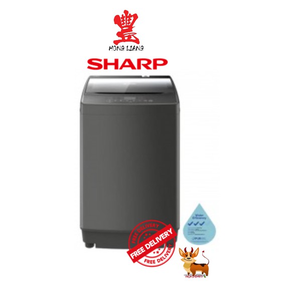 SHARP ES-G80G TOP LOAD WASHING MACHINE (8KG) | Shopee Singapore