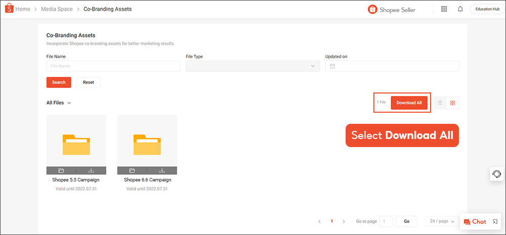 Co-Branding Assets tool | SG Seller Education [Shopee]