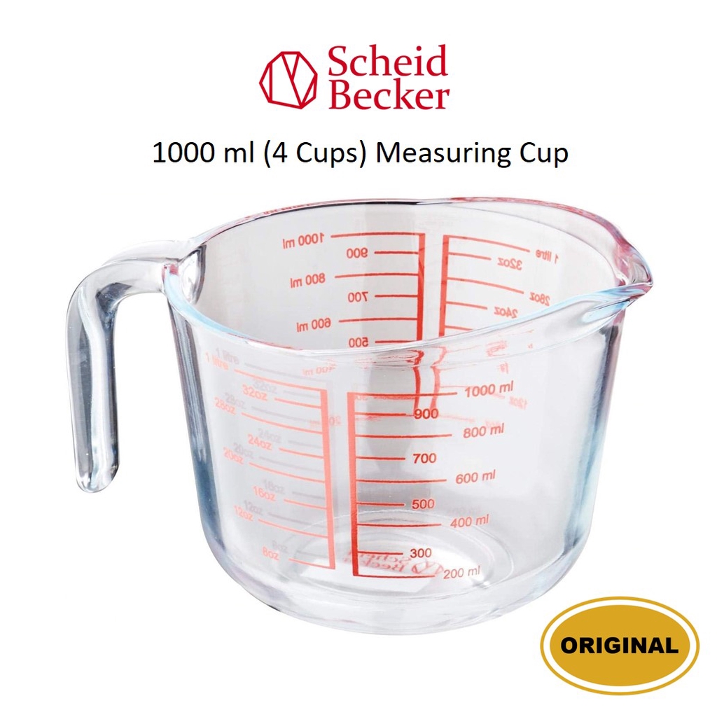 Scheid Becker 1000 ml Measuring Cup | Shopee Singapore