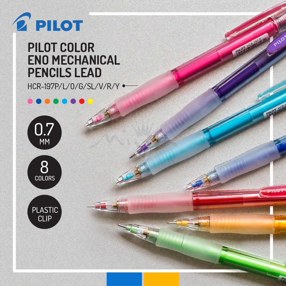 Pilot Color Eno Erasable Mechanical Pencil - 0.7 mm | Shopee Singapore