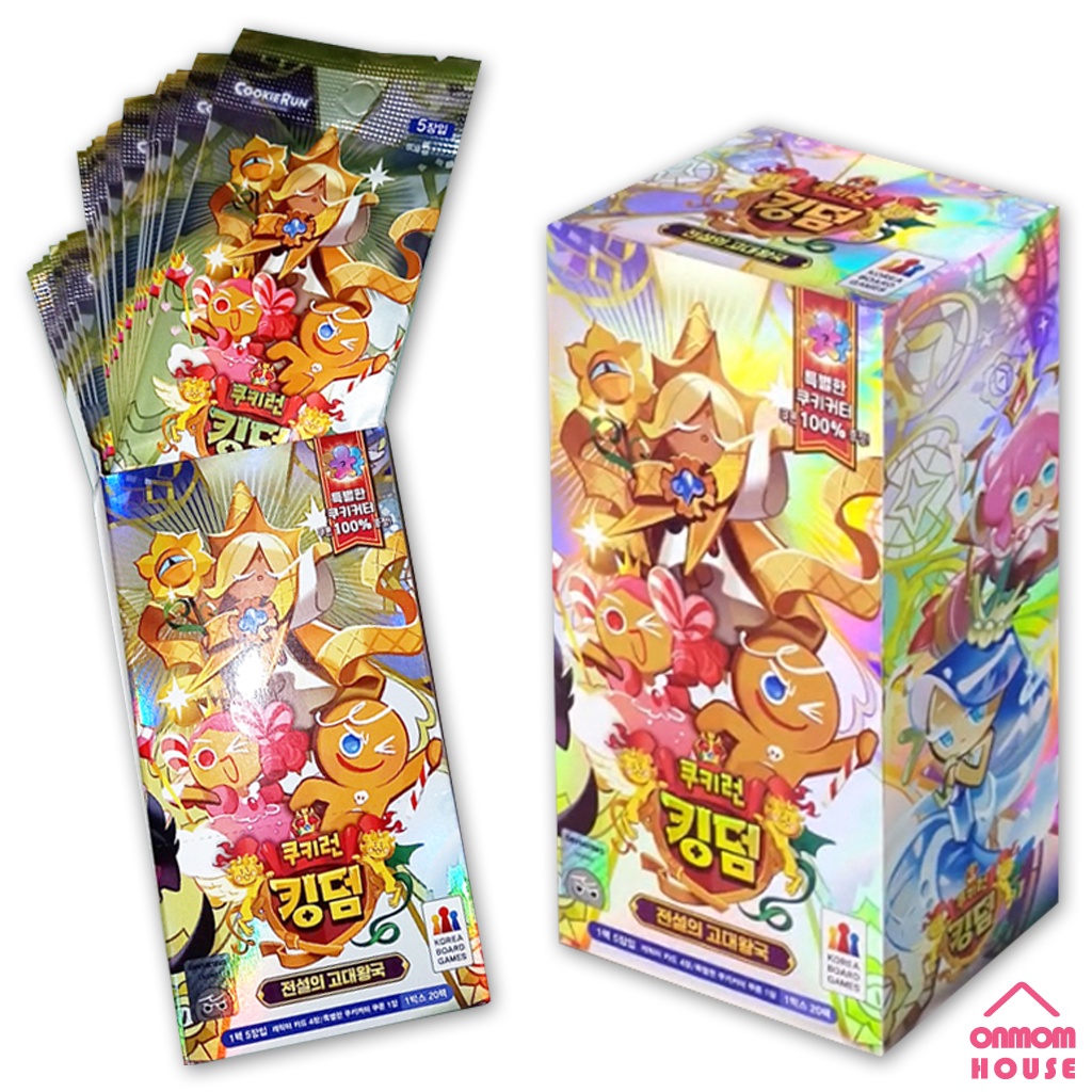 Cookie Run Kingdom Card Vol.1 Legendary Ancient Kingdom 1box 20pack ...