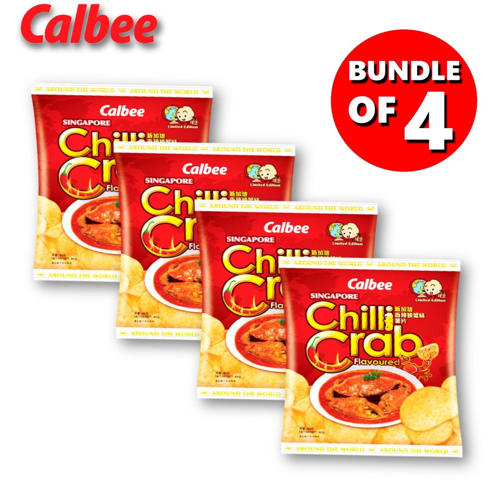 Calbee Snacks Limited Edition Imported Bundle Of 4 | Shopee Singapore
