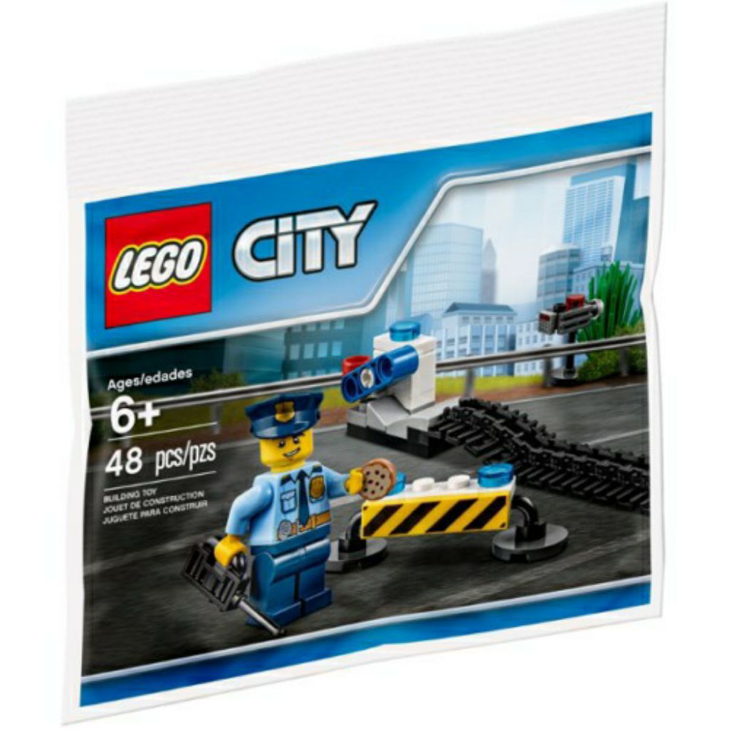 LEGO City Police Mission Polybag | Shopee Singapore