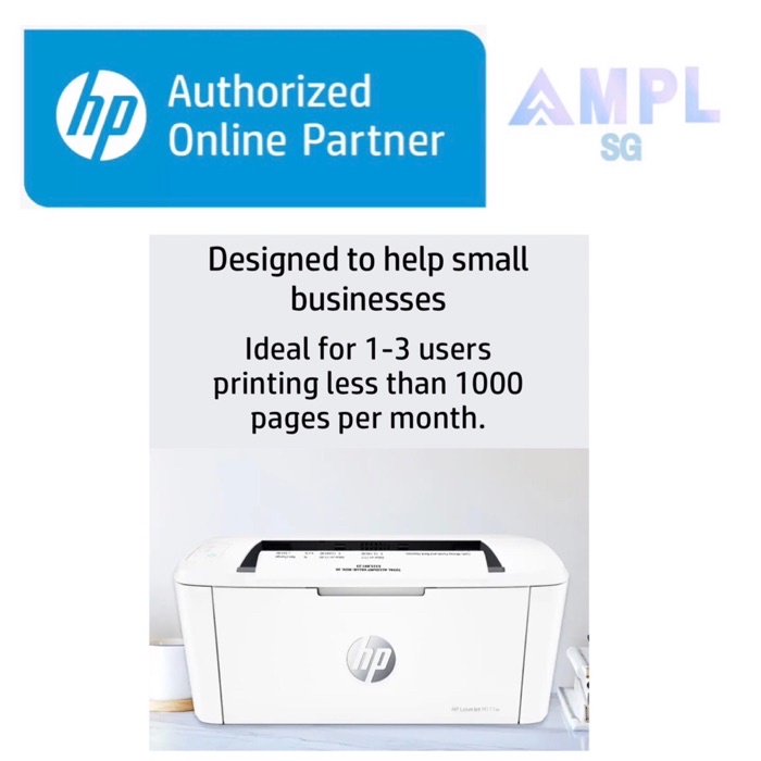 HP M111w Wireless Mono Laser Printer/Print Only / Orderable HP Toner ...