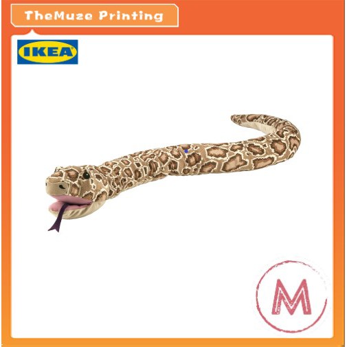 DJUNGELSKOG Glove puppet, snake, burmese python | Shopee Singapore