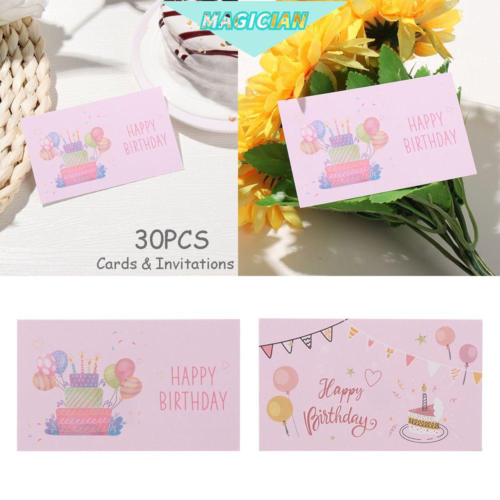 magic-30-pcs-greetings-happy-birthday-card-party-packet-birthday-praise