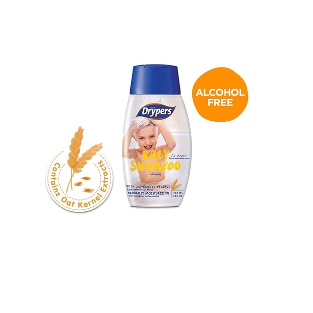 Drypers Shampoo 220ml | Shopee Singapore
