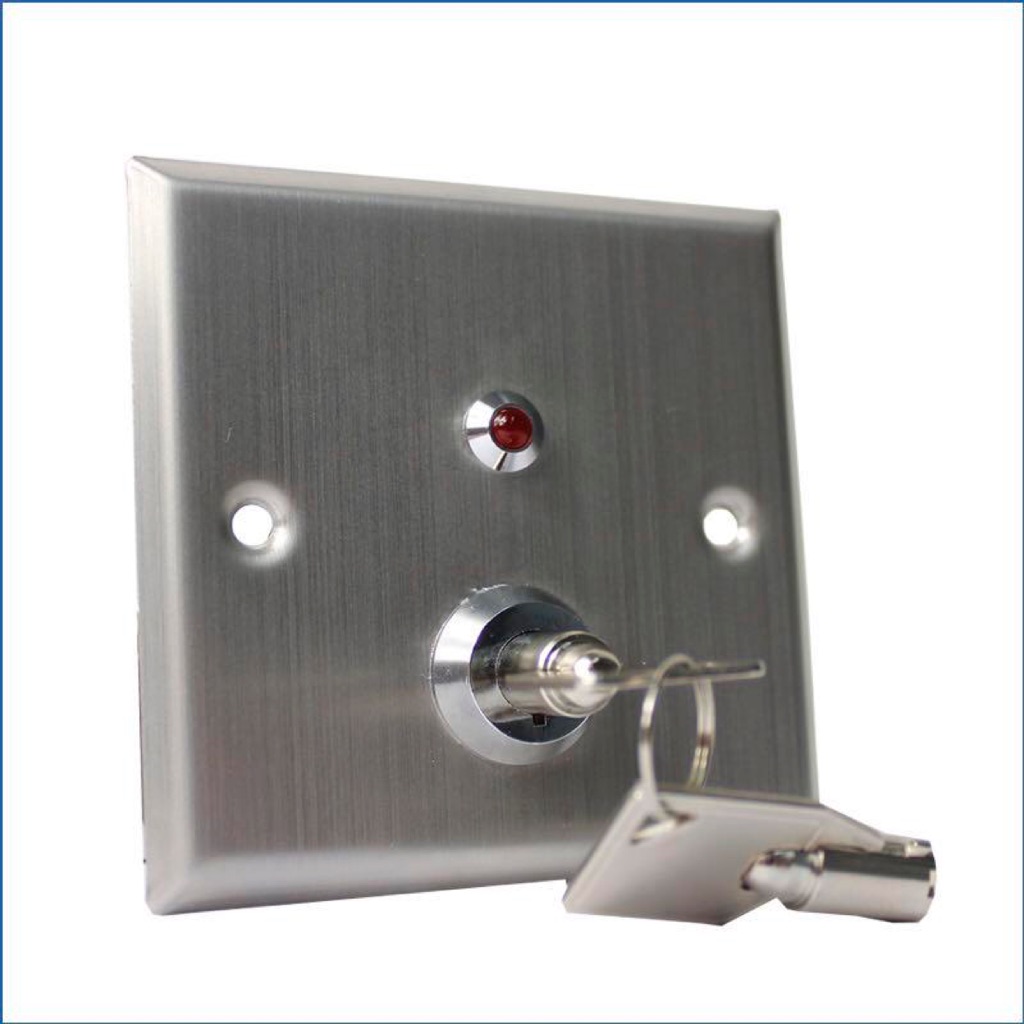 Bypass Key Switch with LED For Door Access System | Shopee Singapore