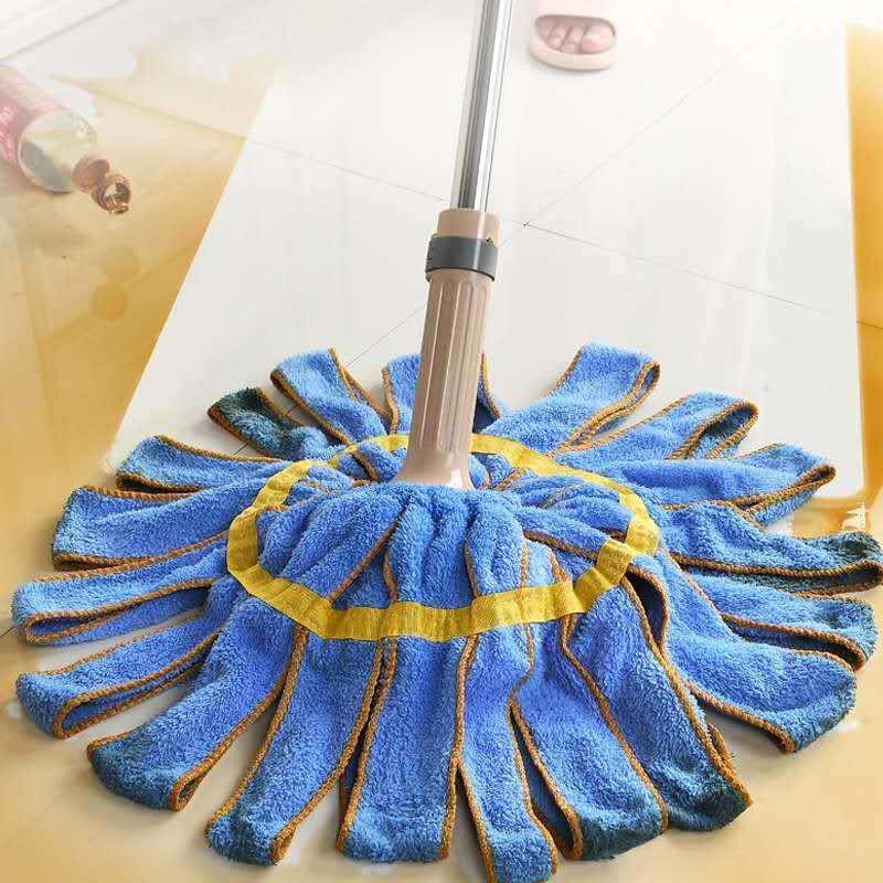 Household Rotating Mop Hand-Free Washing Mop Lazy Mop Stainless Steel ...