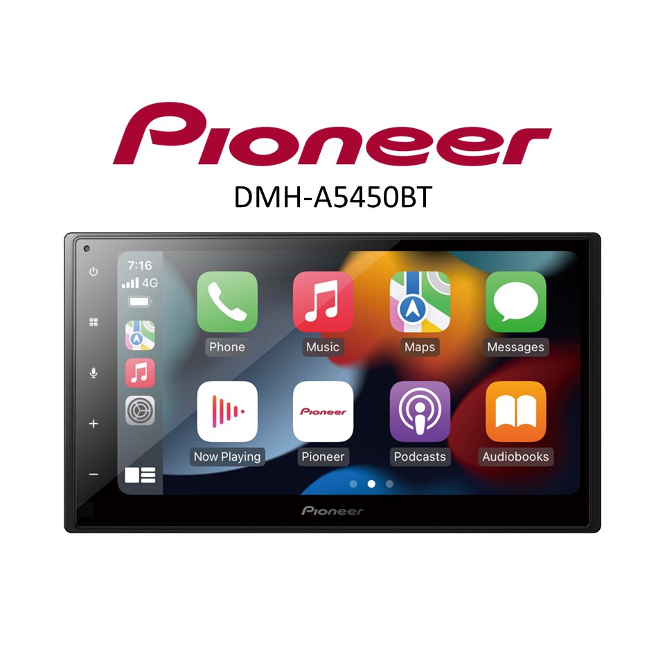 Pioneer DMH-A5450BT 6.8" Multimedia Receiver Carplay Android Auto | Shopee Singapore