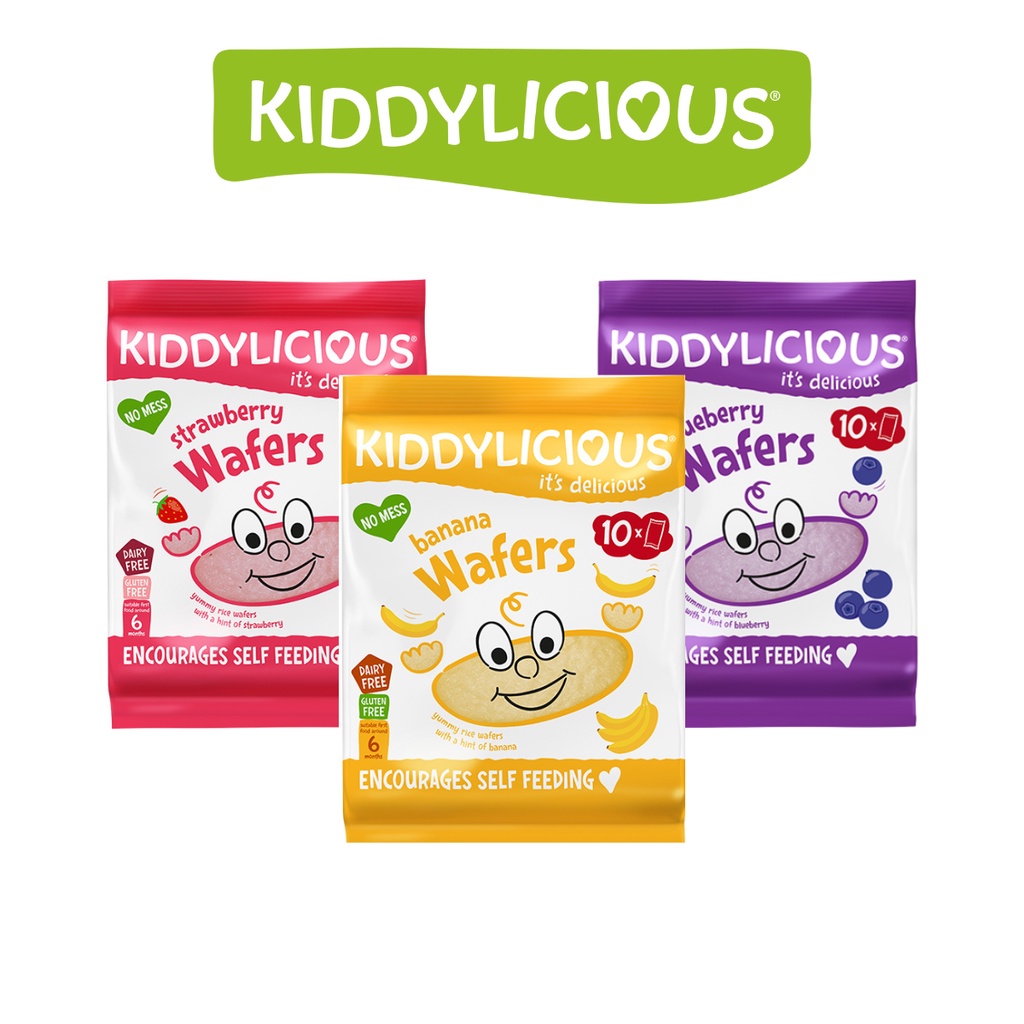 [Bundle of 3] Kiddylicious Maxi Wafer Variety Bundle 40g | Shopee Singapore