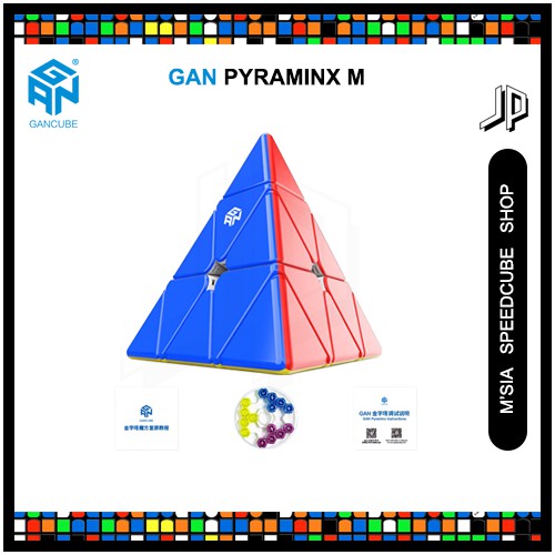 [JPEARLY] Gan Pyraminx M | Magnetic Pyraminx (Standard / Enhanced / UV ...