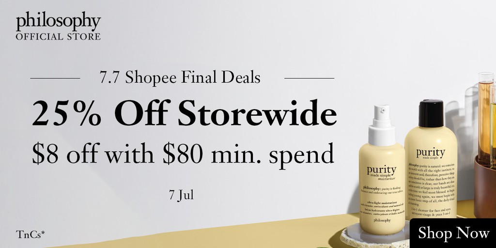 Philosophy Official Store, Online Shop | Shopee Singapore