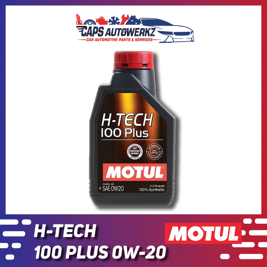 MOTUL H-Tech 100 Plus 0W-20 (1 Litre Packaging) | Shopee Singapore