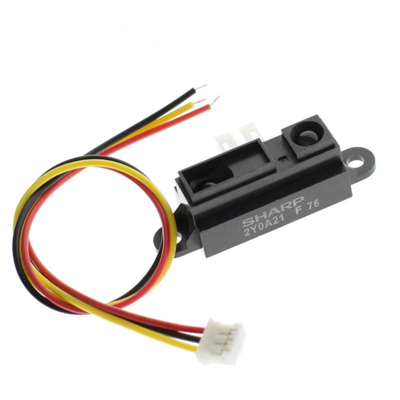 Sharp GP2Y0A21YK0F Analog Range Arduino Infrared IR Sensor 10-80cm ... Sharp GP2Y0A21YK0F Analog Range Arduino Infrared IR Sensor 10-80cm ...