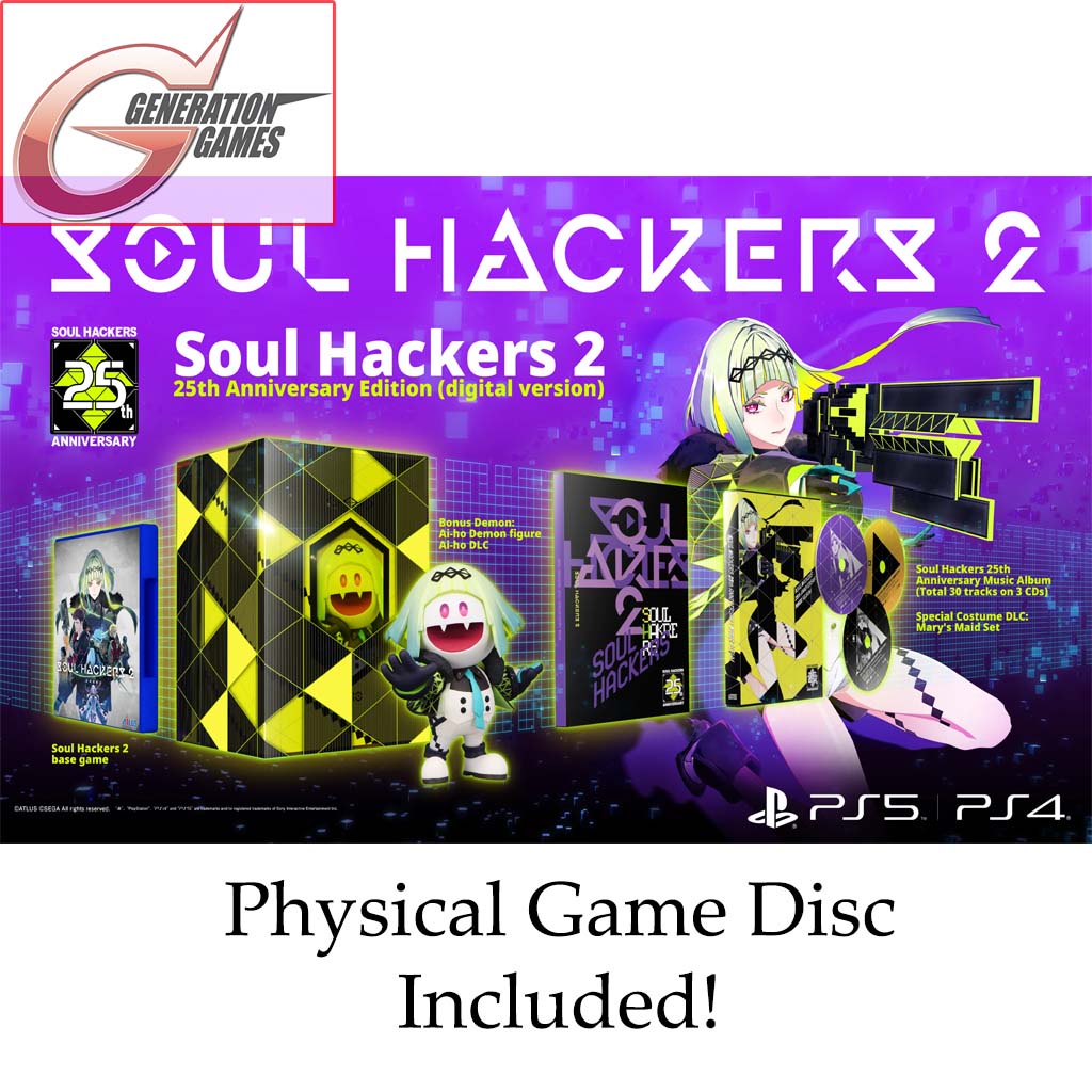 PS5/PS4 Soul Hackers 2 Limited Edition / 25th Anniversary Edition ...