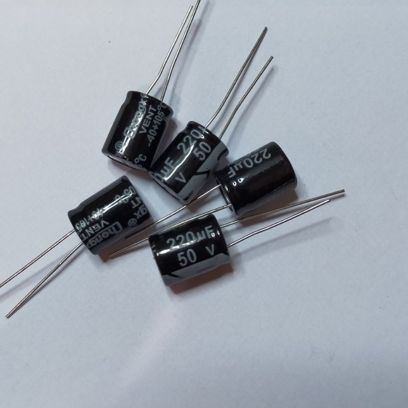 Elco 220 uf 50V 220 uf 50V Capacitor | Shopee Singapore