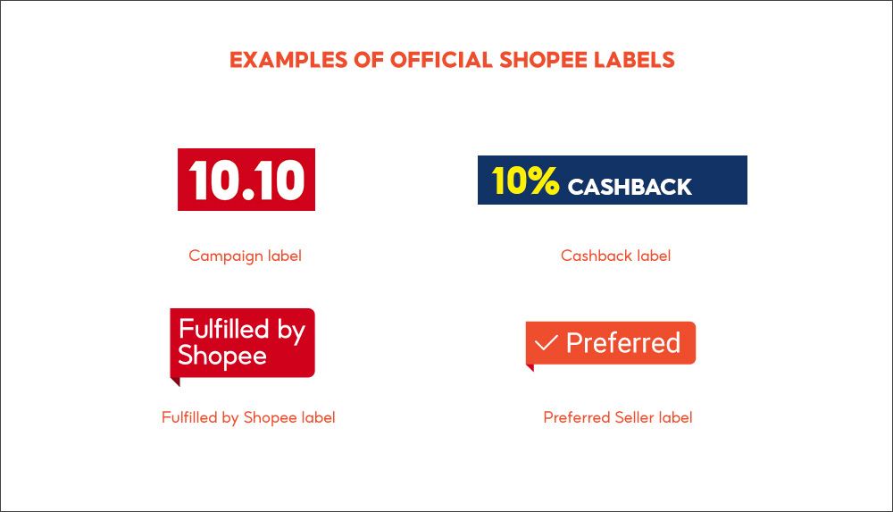What are Shopee labels? | Shopee PH Seller Education Hub