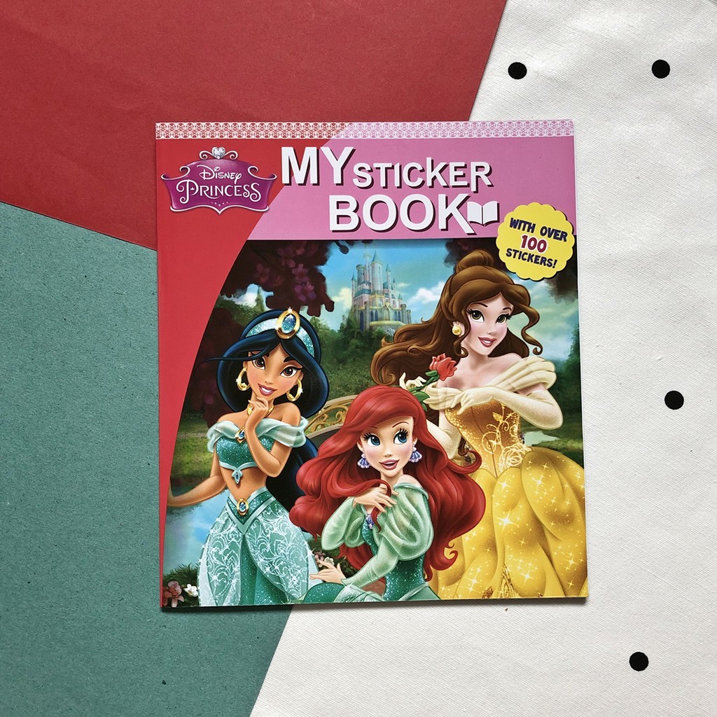 Disney Princess Sticker Book [ Please Read Description Before Purchase ...
