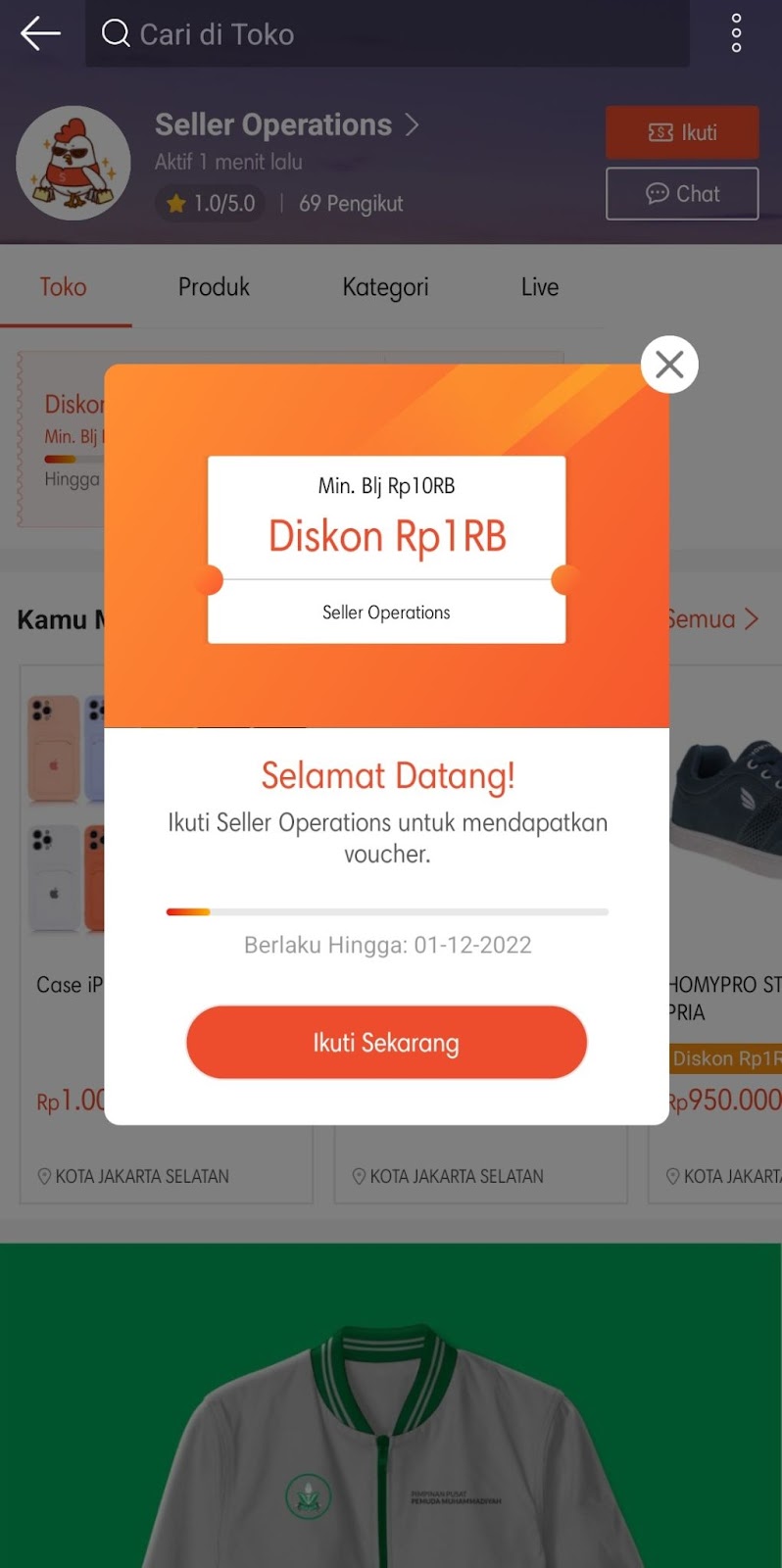 Tentang Voucher Ikuti Toko | Pusat Edukasi Penjual Shopee Indonesia