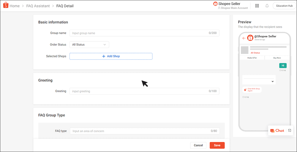 Creating Shop FAQs | MY Seller Education [Shopee]
