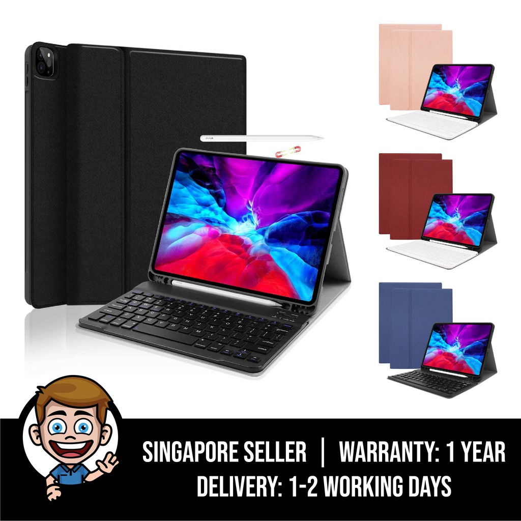 Wireless Bluetooth Keyboard Case - Smart Case with Keyboard, Compatible ...