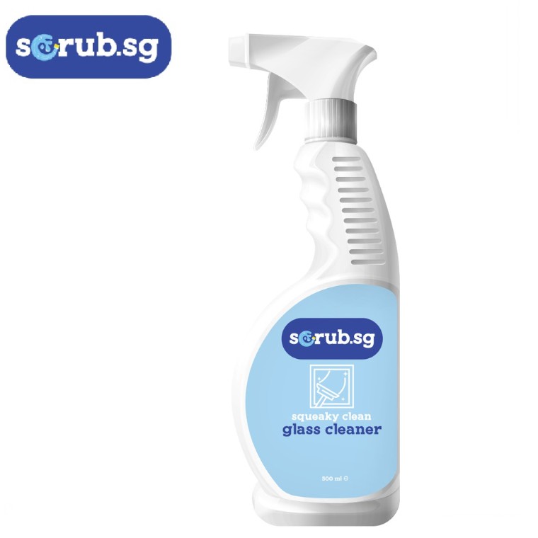 Scrub.sg Squeaky Clean Glass Cleaner 500ml | Shopee Singapore
