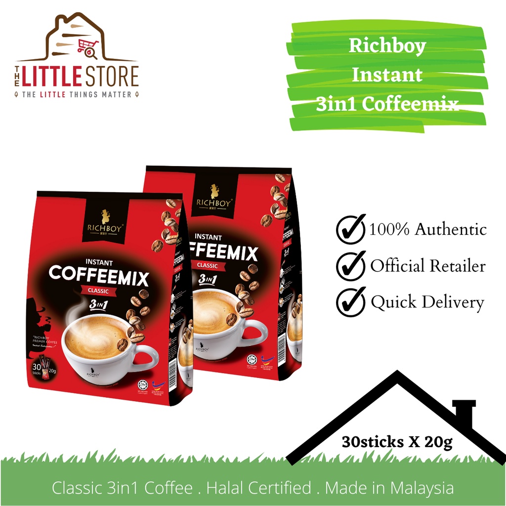 [Instant Coffeemix - Bundle of 2 Packs] Richboy Classic 3in1 Coffeemix ...